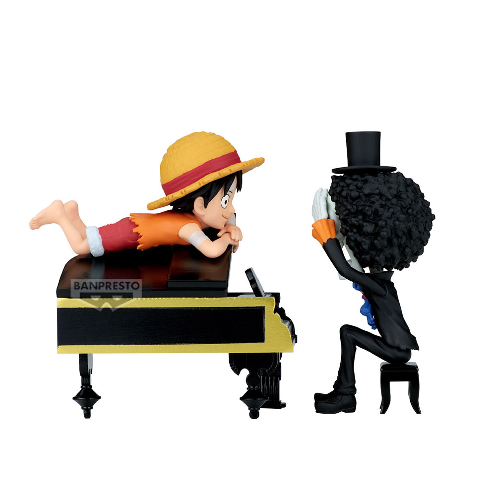 One Piece - Monkey D. Luffy & Brook World World Collectible Figure ...