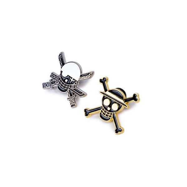 One Piece - Luffy & Zoro Pin 2-Pack - Clothing - EB Games Australia