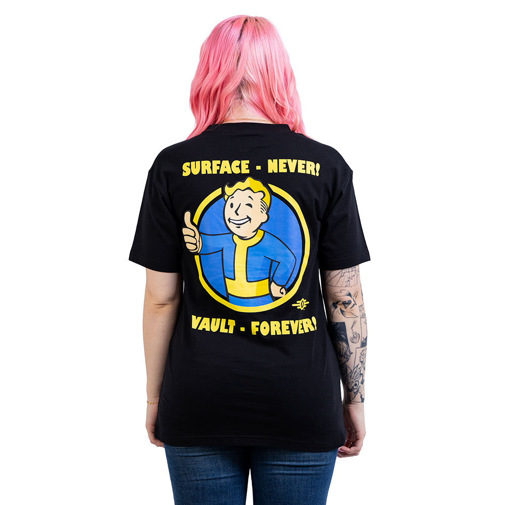 Fallout - Vault Forever T-Shirt - Clothing - EB Games New Zealand