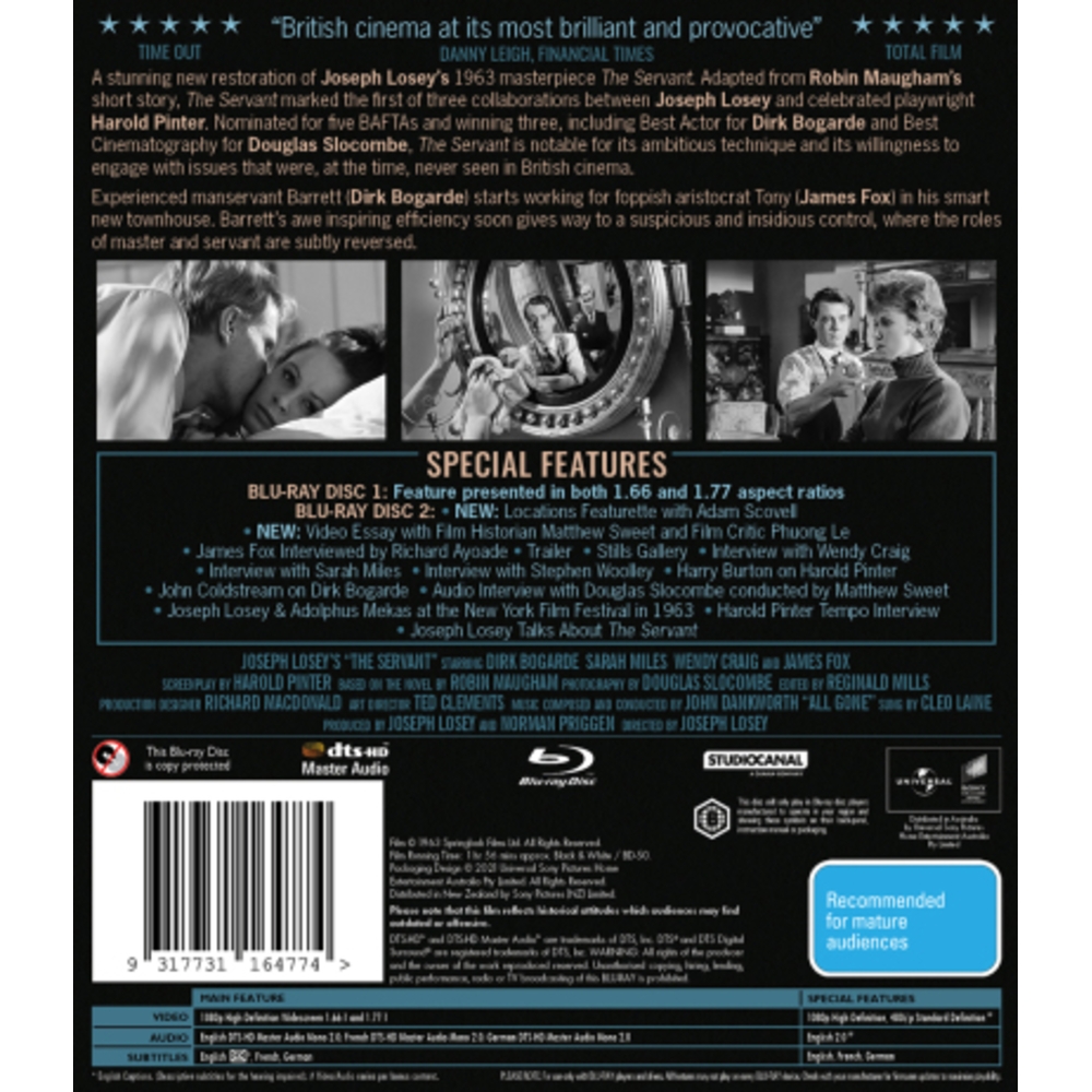 The Servant (Classics Remastered) - Loot - EB Games Australia