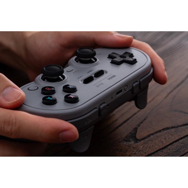 8BitDo Pro 3 Bluetooth Gamepad – Grey - Nintendo Switch - EB Games ...
