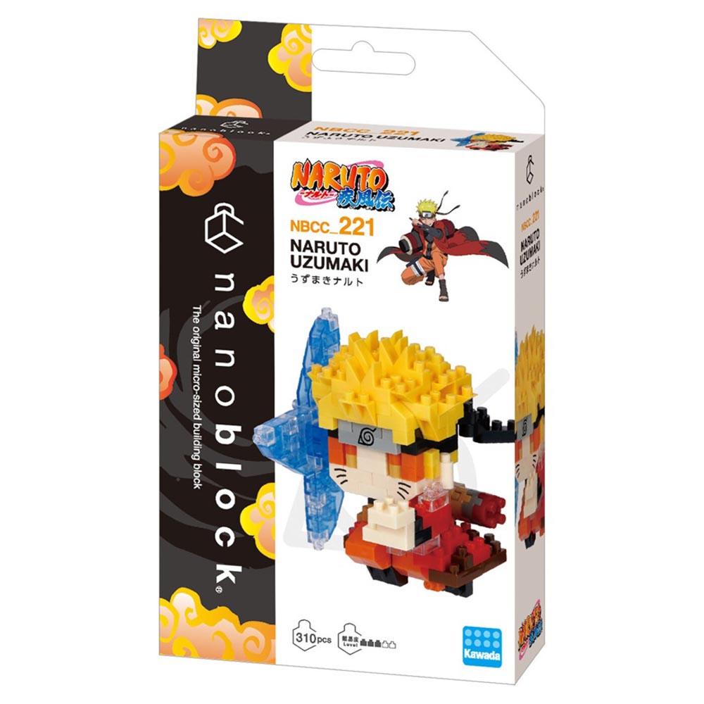 Naruto: Shippuden - Naruto Uzumaki (Sage Mode) nanoblock Figure - Toys ...