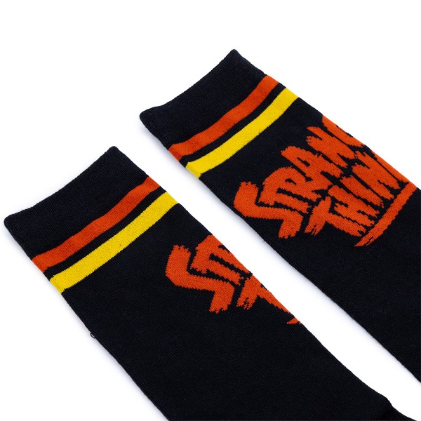 Stranger Things Logo Crew Socks - Clothing - ZiNG Pop Culture