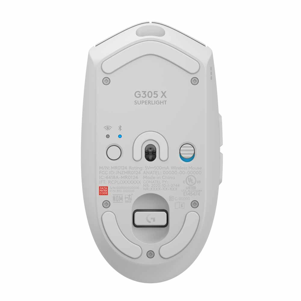 Logitech G305 X SUPERLIGHT Gaming Mouse - White - PC - EB Games Australia