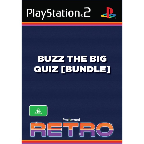 Buzz The Big Quiz (Bundle) (preowned) - PlayStation 2 - EB Games Australia