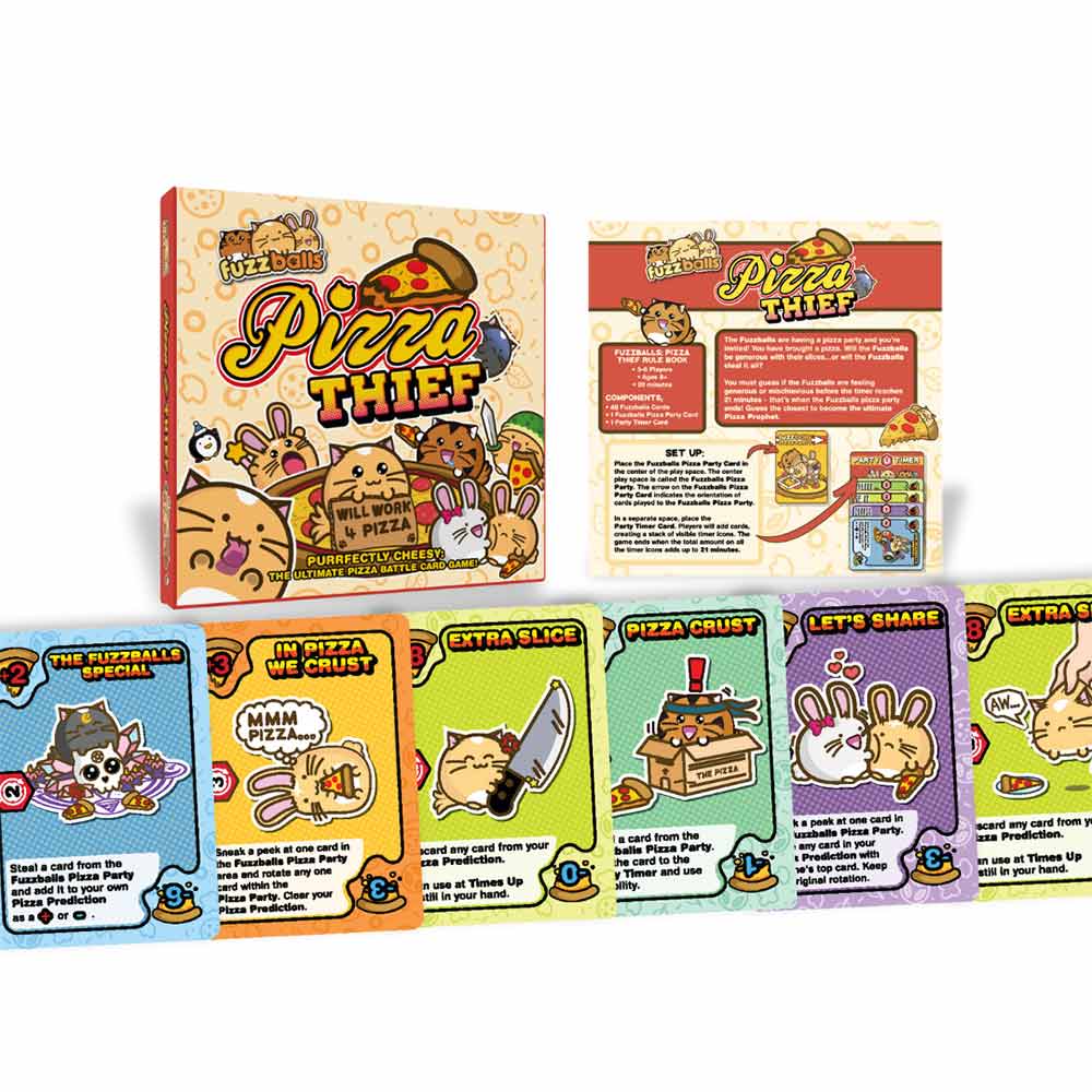 Fuzzballs: Pizza Thief Card Game - Toys and Collectibles - EB Games ...