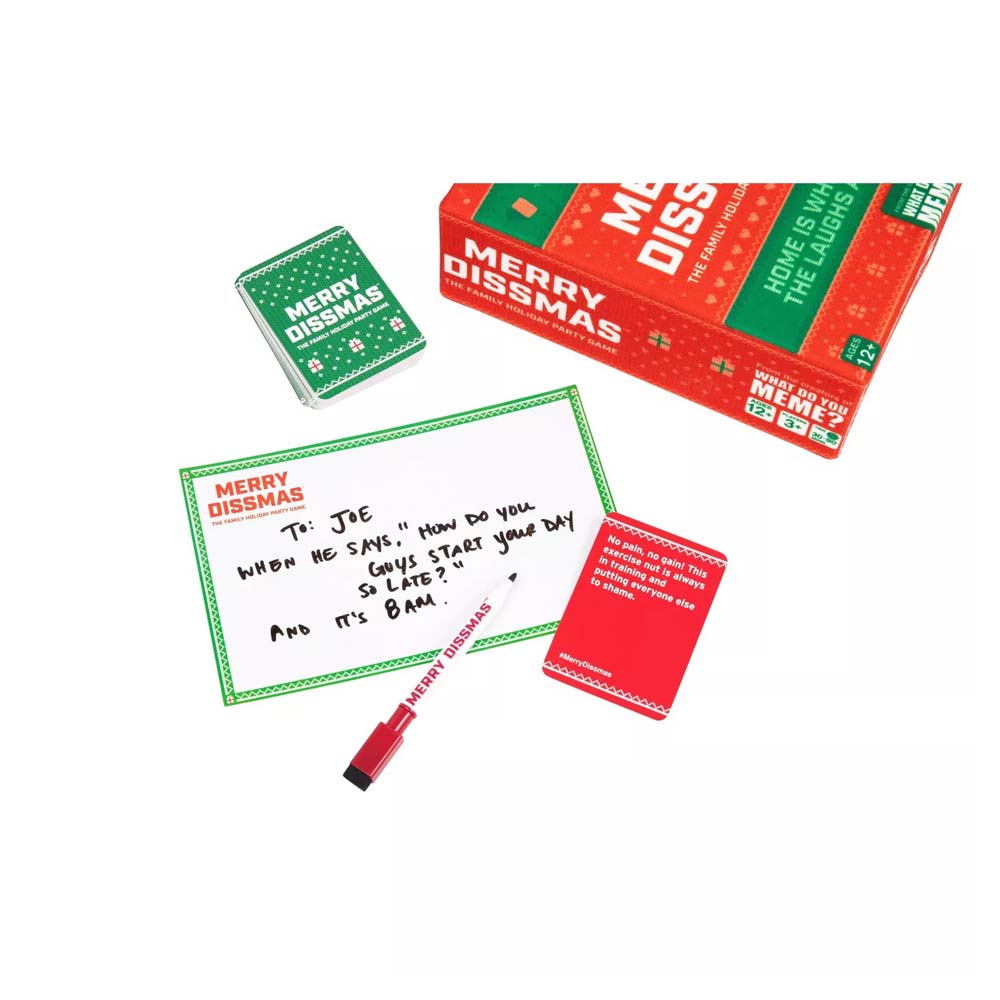 Merry Dissmas (What Do You Meme) Board Game - Toys and Collectibles ...