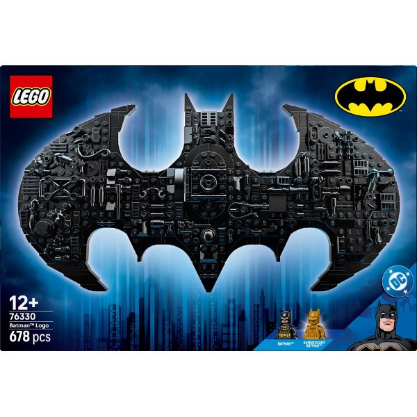 DC Comics - LEGO Batman Logo #76330 - Toys and Collectibles - EB Games ...