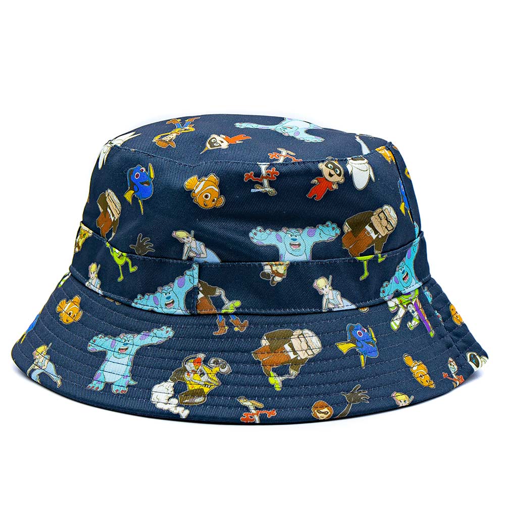 Pixar - All Over Character Print Bucket Hat - Clothing - EB Games New ...