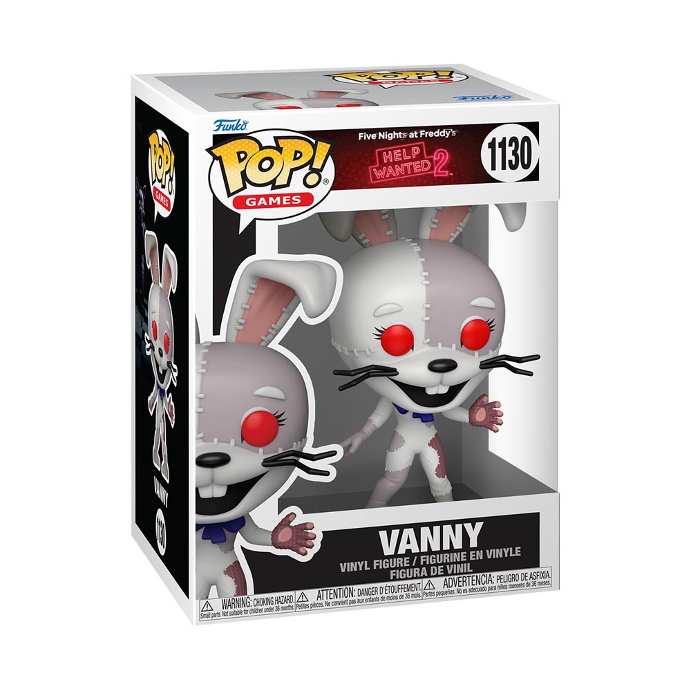 Five Nights at Freddy's: Help Wanted 2 - Vanny Pop! Vinyl Figure - Toys ...