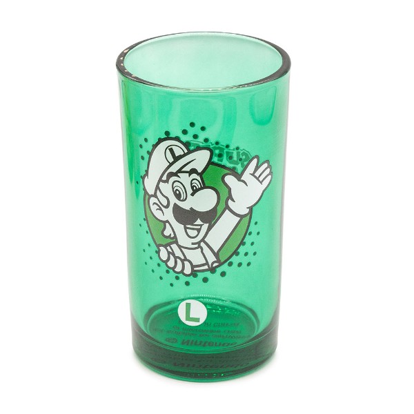 Nintendo - Super Mario Bros - Line Art Glass 4-Pack - Toys and ...