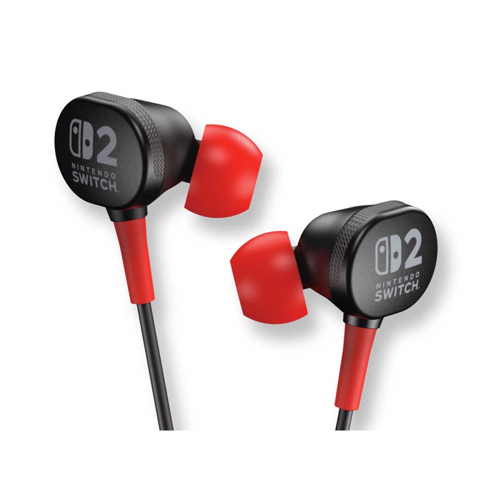 PowerA - Wired Earbuds for Nintendo Switch 2 - Black - Nintendo Switch ...