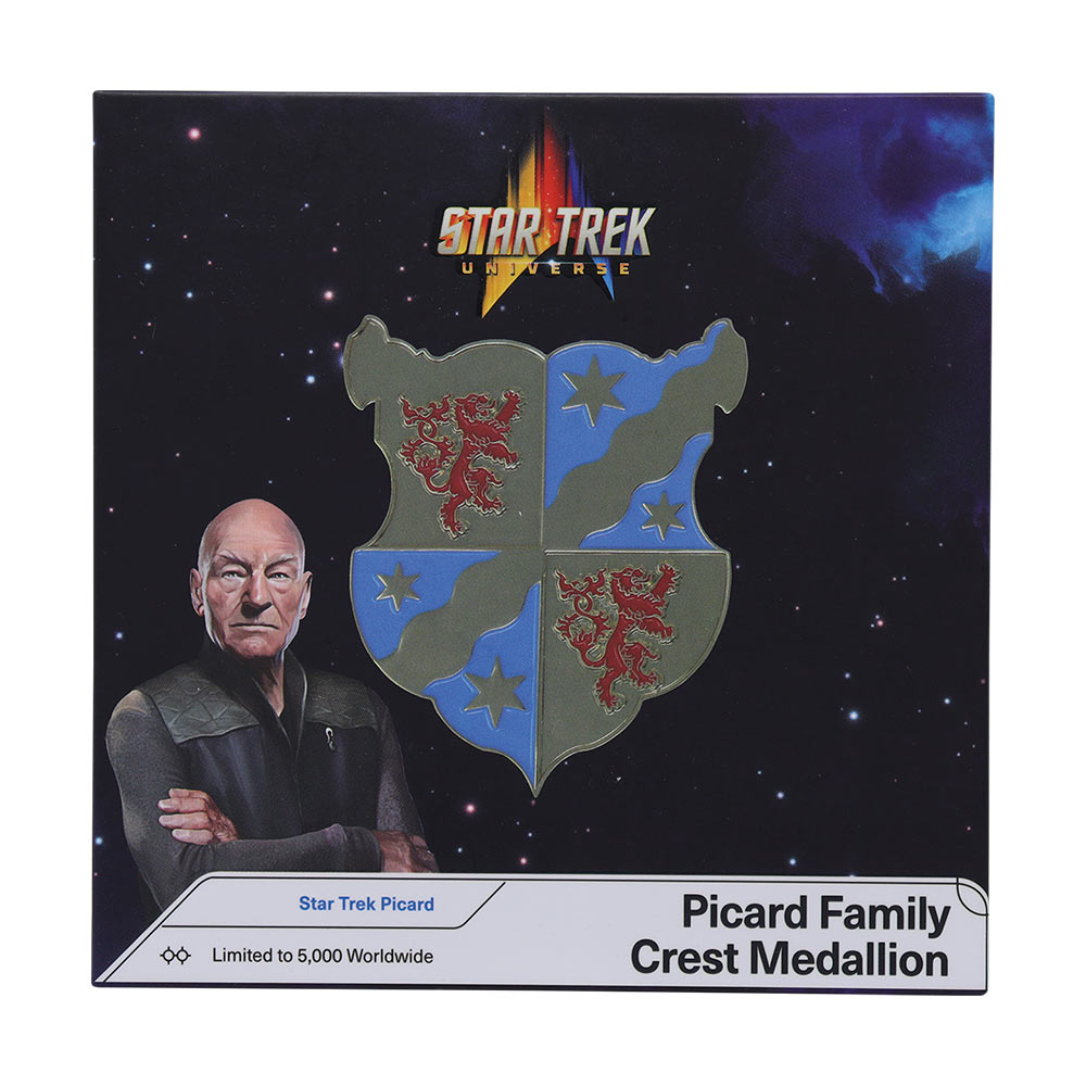 Star Trek - Picard Family Crest Limited Edition Medallion - Toys and ...