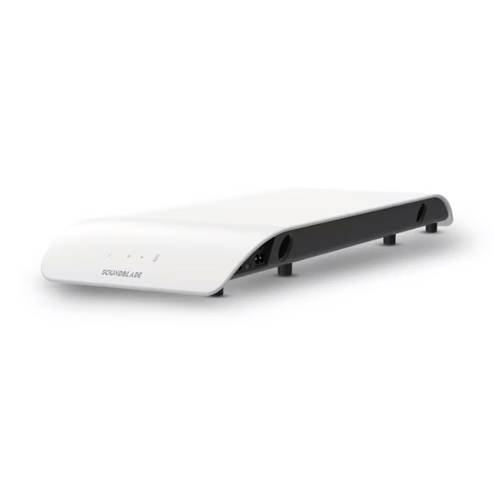 BlueAnt - Soundblade Under Monitor Soundbar - White - Electronics - EB ...