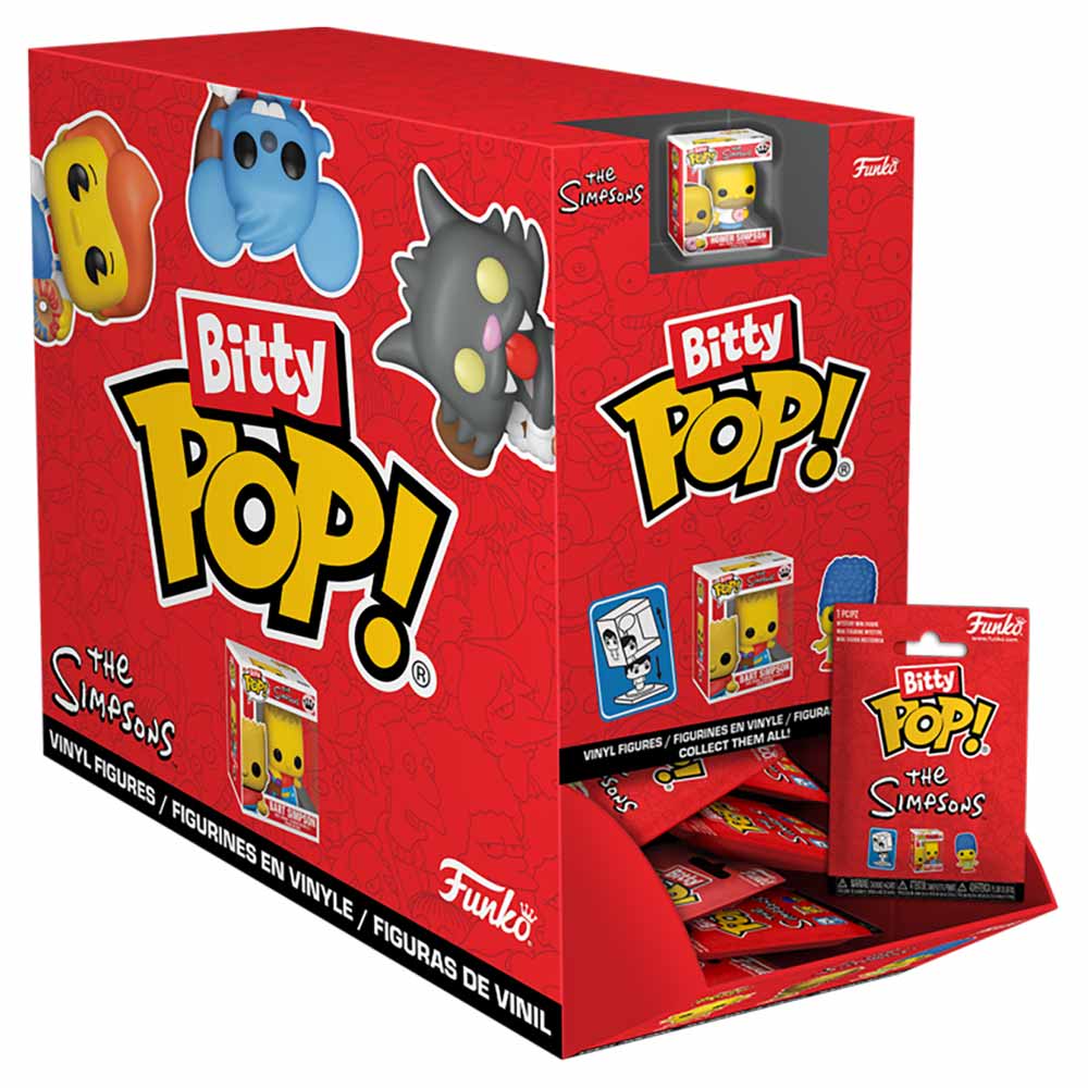 The Simpsons Bitty Pop! Blind Bag (Single Bag) - Toys and Collectibles ...