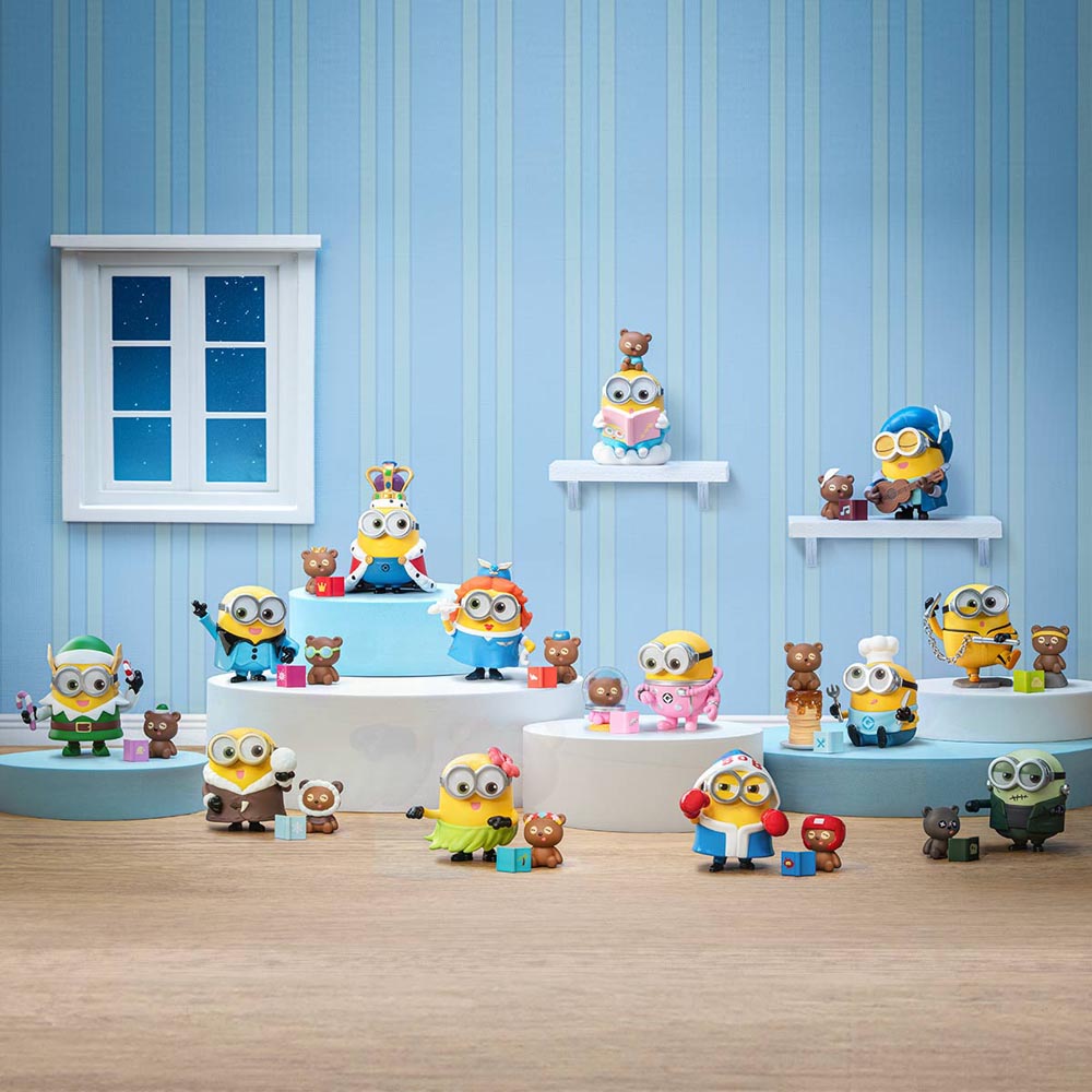 POP MART - Minions Bedtime Stories by Bob and Tim Series Blind Box ...