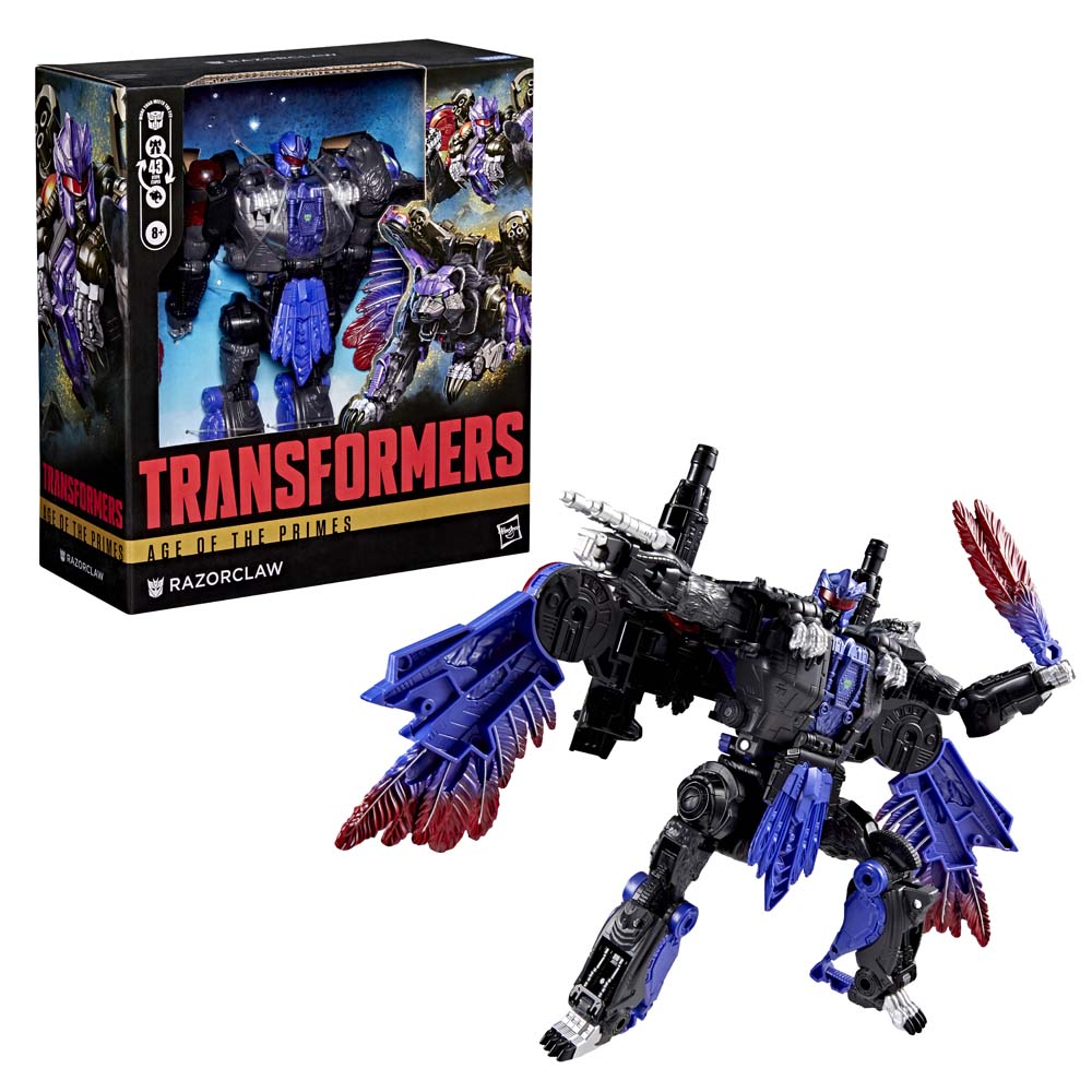 Transformers - Age of the Primes - Razorclaw Leader Class 7.5" Action ...