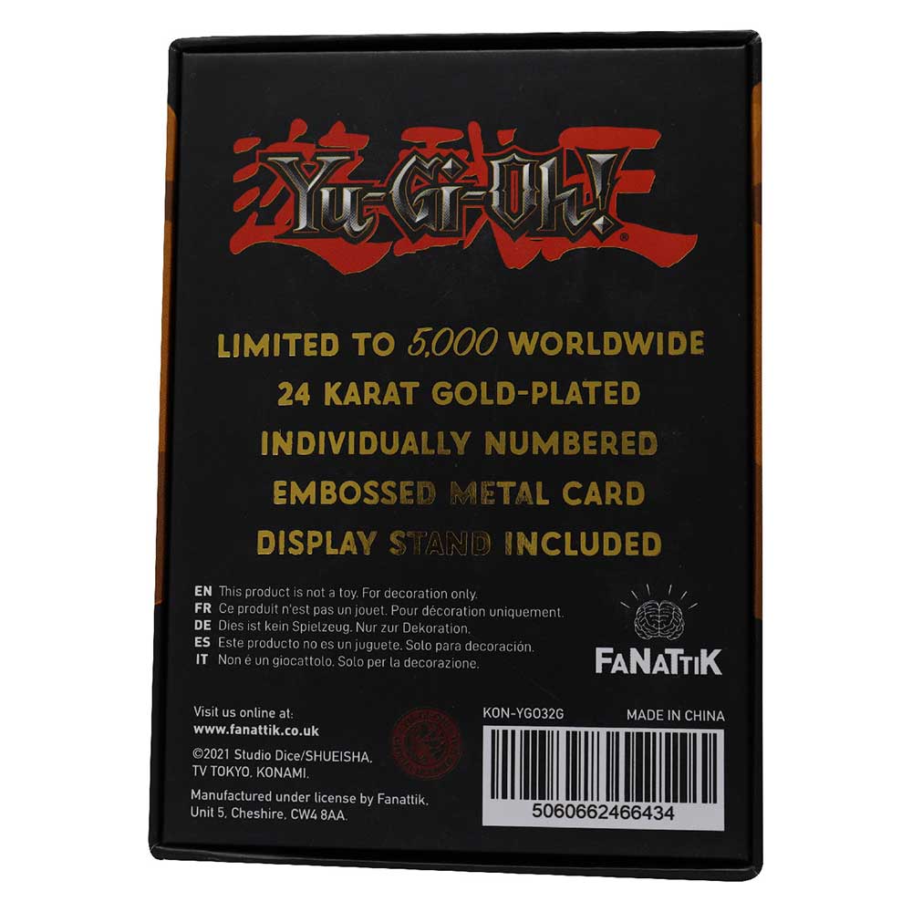 Yu-Gi-Oh! - Marshmallon 24k Gold Plated Metal Card - Toys and ...