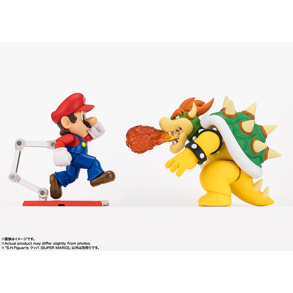 Super Mario - S.H.Figuarts Bowser Action Figure - Toys and Collectibles ...