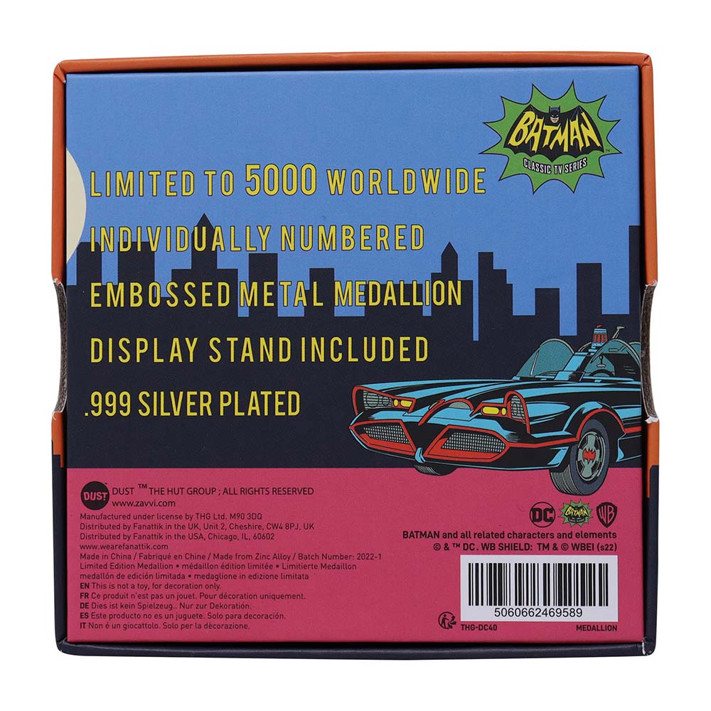 DC Comics - Batman - The Joker Limited Edition .999 Silver Plated ...