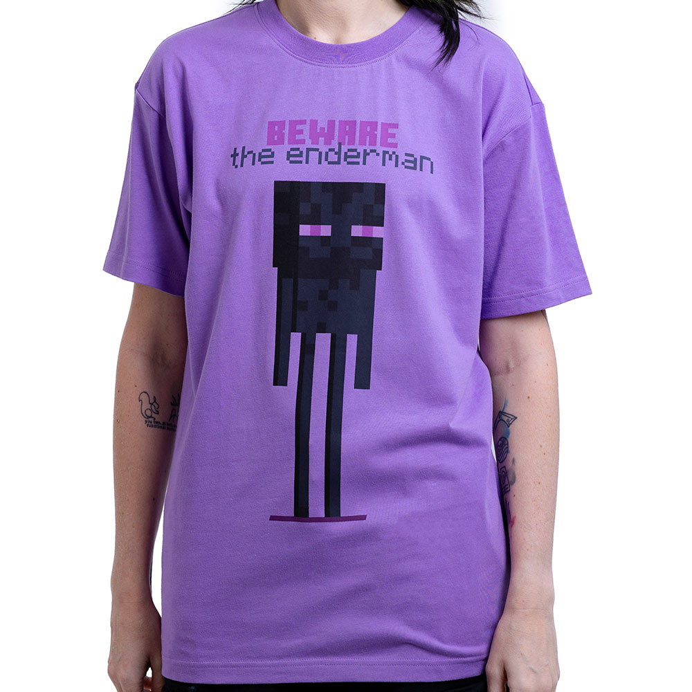 Minecraft - Beware the Enderman T-Shirt - Clothing - ZiNG Pop Culture