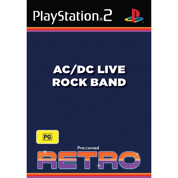 AC/DC Live Rock Band (preowned) - PlayStation 2 - EB Games Australia