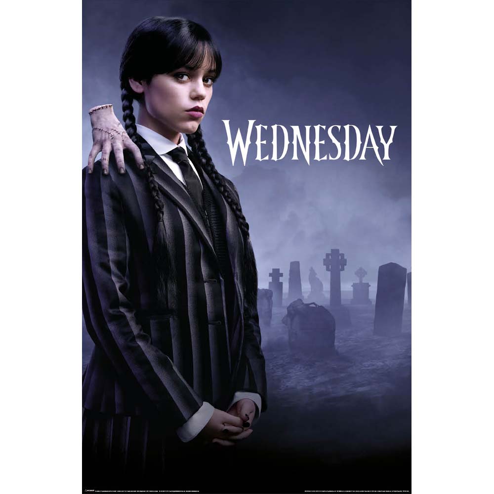 Netflix - Wednesday Addams (Slot #52) Poster - Things For Home - ZiNG ...