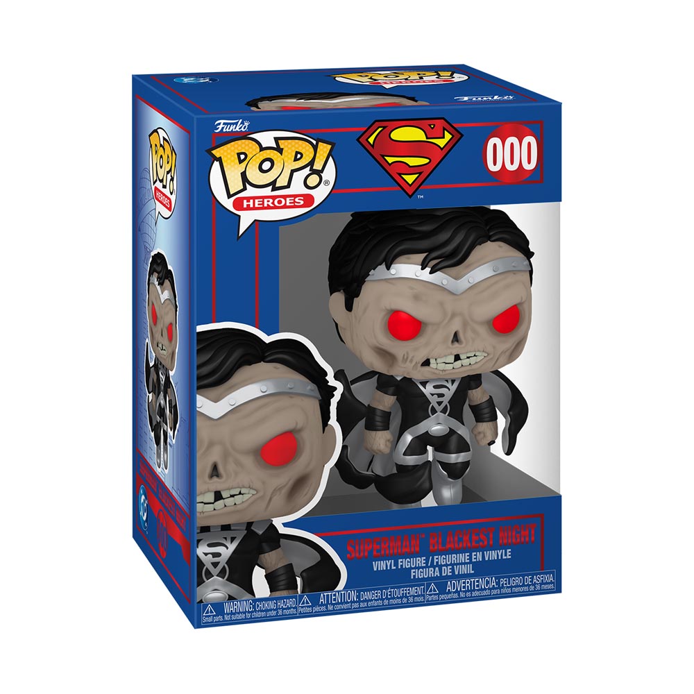 DC: Shield Through the Ages - Superman Blackest Night Pop! Vinyl Figure ...