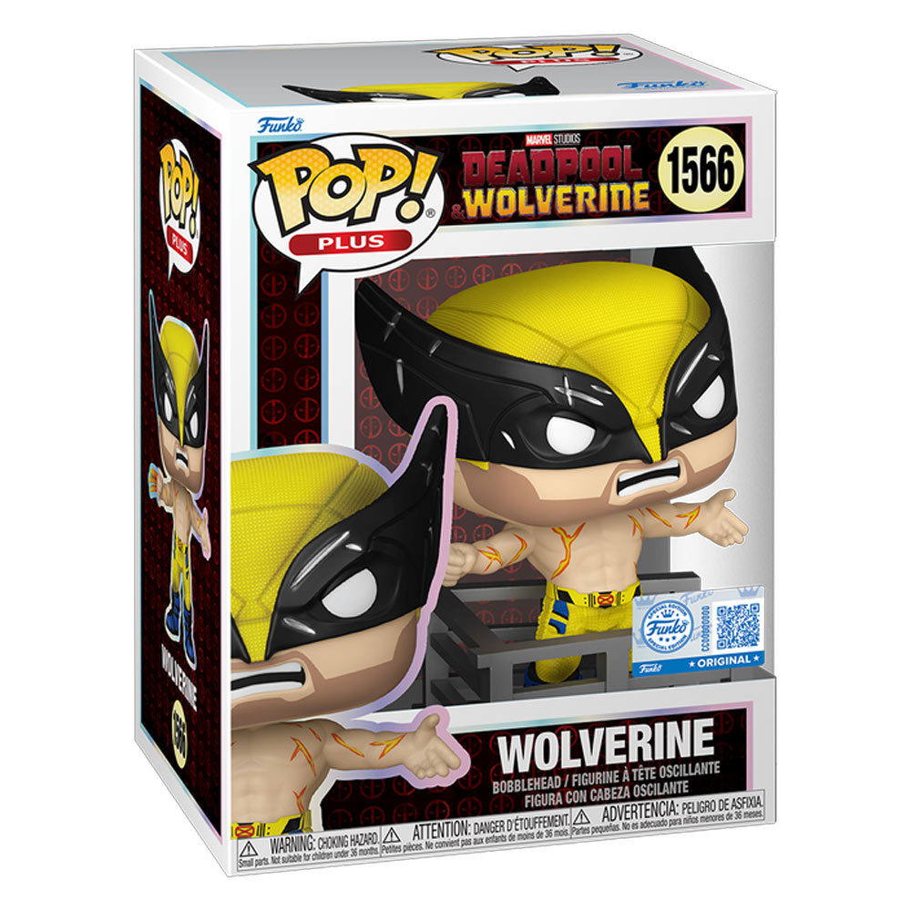 Marvel - Deadpool & Wolverine - Wolverine (Finale) Pop! Plus Vinyl Figure - Toys & Gadgets ...