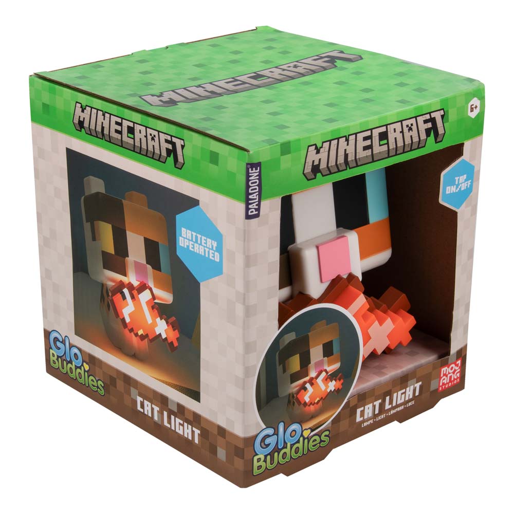 Minecraft - GloBuddies Cat Light - Toys and Collectibles - EB Games ...