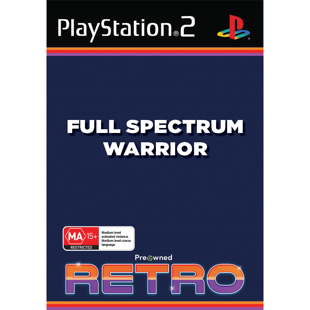 Full Spectrum Warrior (preowned) - PlayStation 2 - EB Games Australia