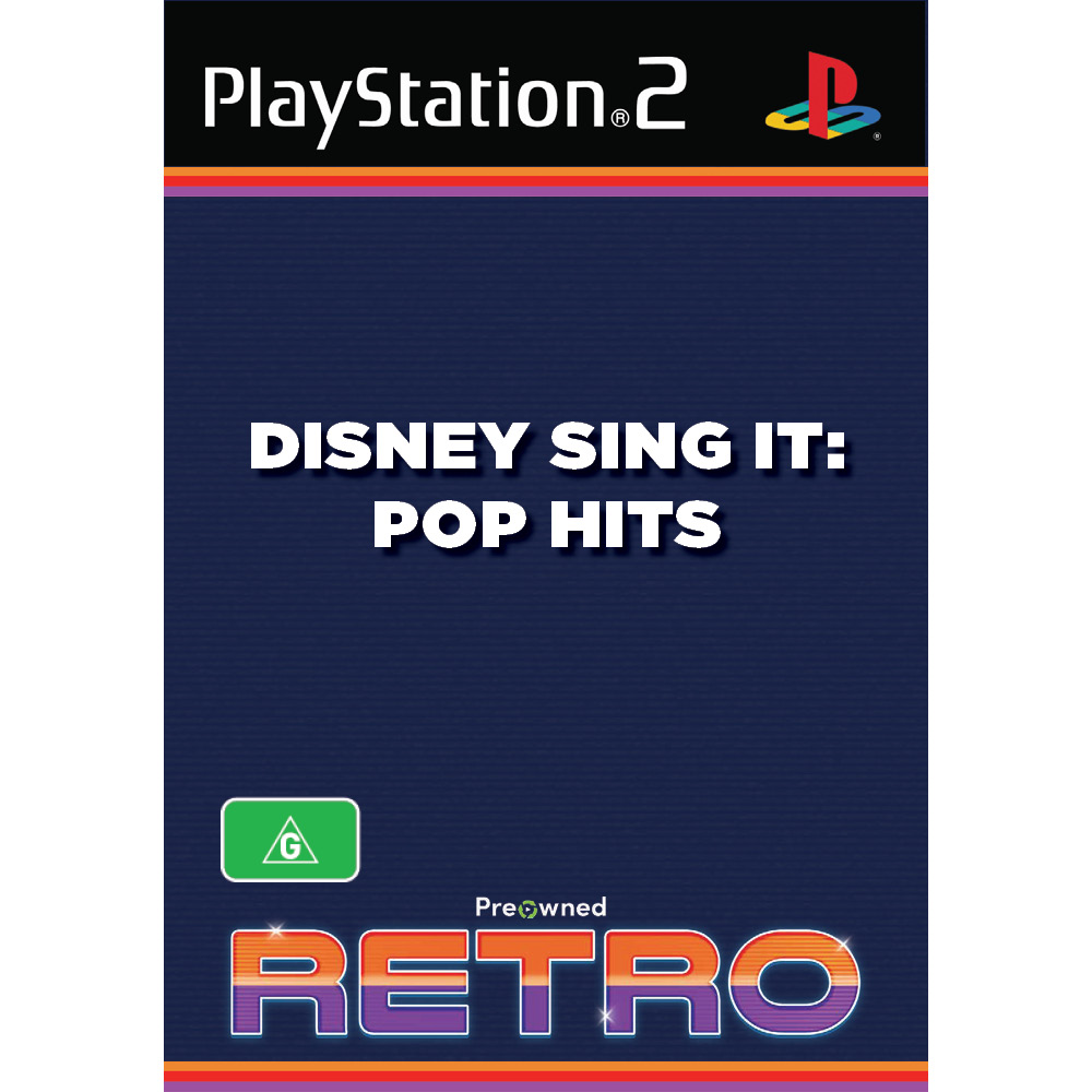 Disney Sing It: Pop Hits (preowned) - PlayStation 2 - EB Games Australia