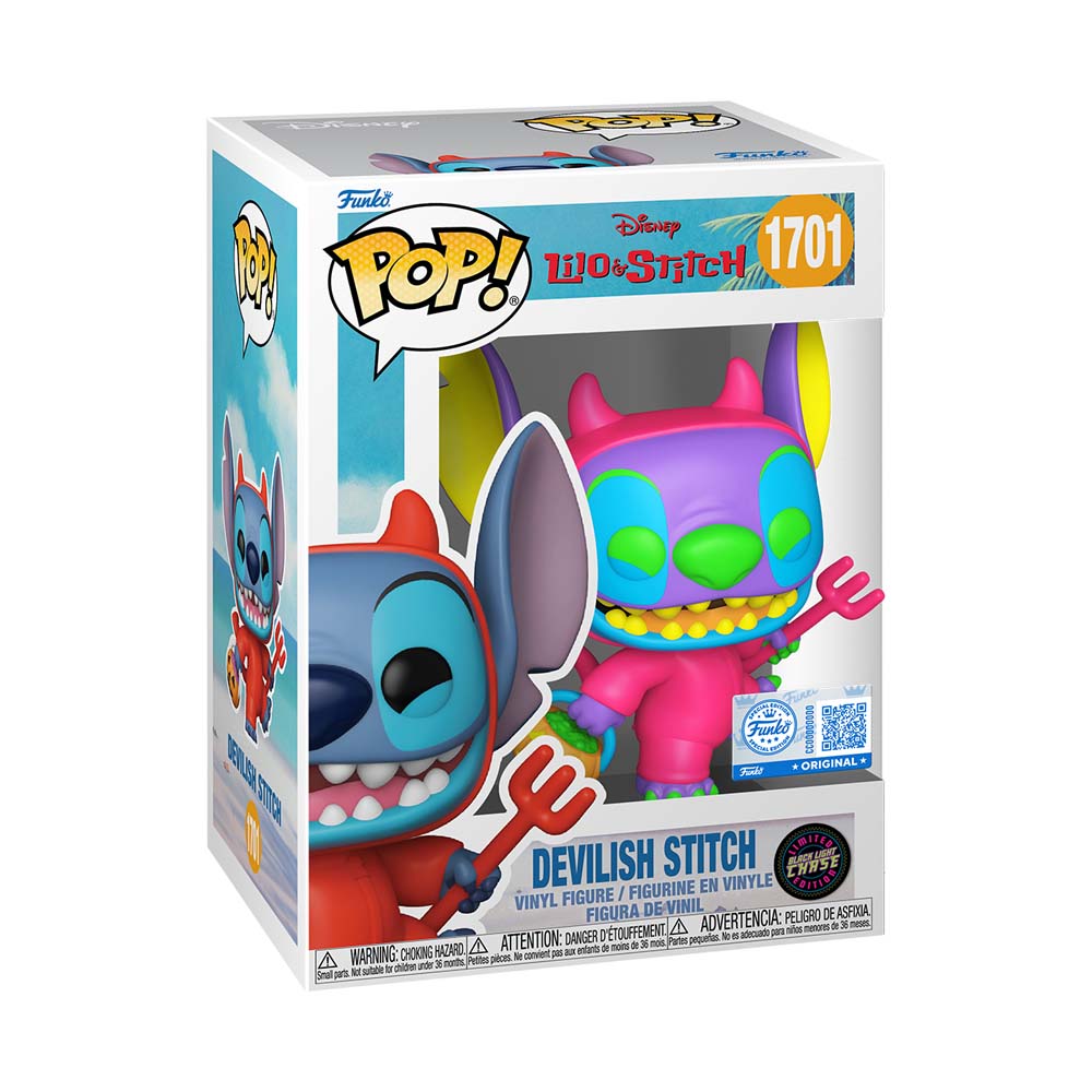 Disney - Lilo & Stitch - Devilish Stitch Pop! Vinyl Figure - Toys ...