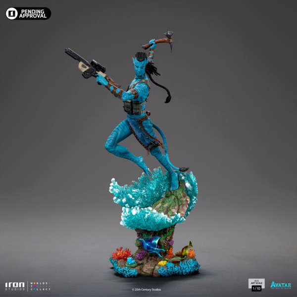 Avatar: The Way of Water - Jake Sully 1:10 Scale Statue - Collectibles ...