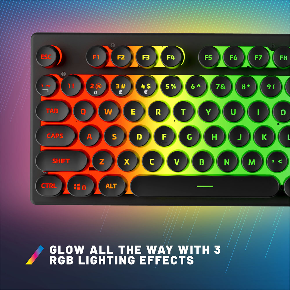 4Gamers Light Up Gaming Keyboard - PC - EB Games Australia
