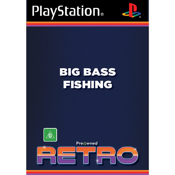 Big Bass Fishing (preowned) - PlayStation 1 - EB Games Australia