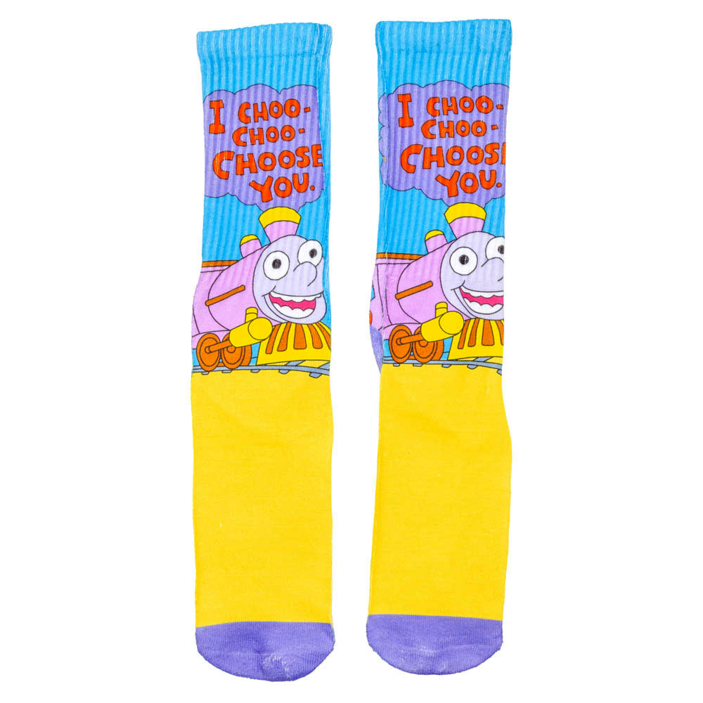 The Simpsons - I Choo-Choo-Choose You Socks 2-Pack - Clothing - EB ...