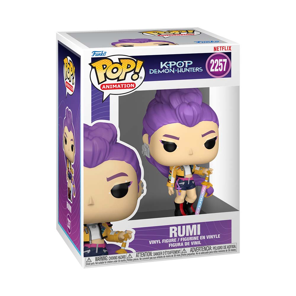 Netflix - KPop Demon Hunters - Rumi Pop! Vinyl Figure - Collectibles ...