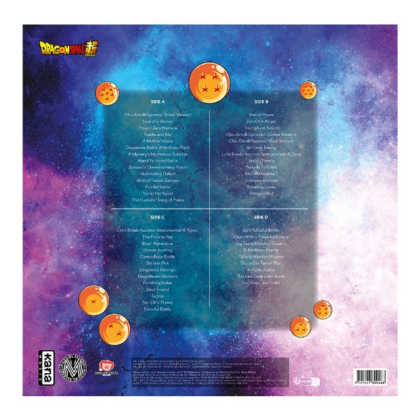 Dragon Ball Super: Original Soundtrack Vol. 2 Record Vinyl - Toys and ...