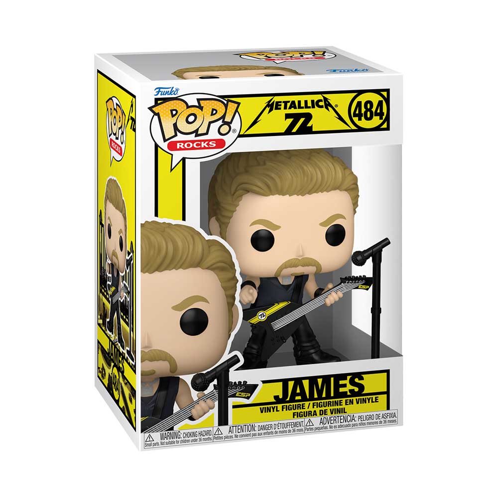 Metallica - James Pop! Vinyl Figure - Collectibles - ZiNG Pop Culture