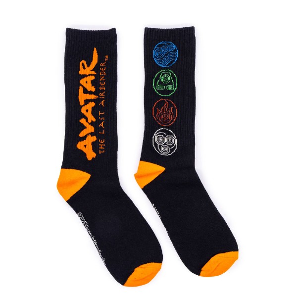 Avatar: The Last Airbender - Four Elements Sport Socks - Clothing - EB ...