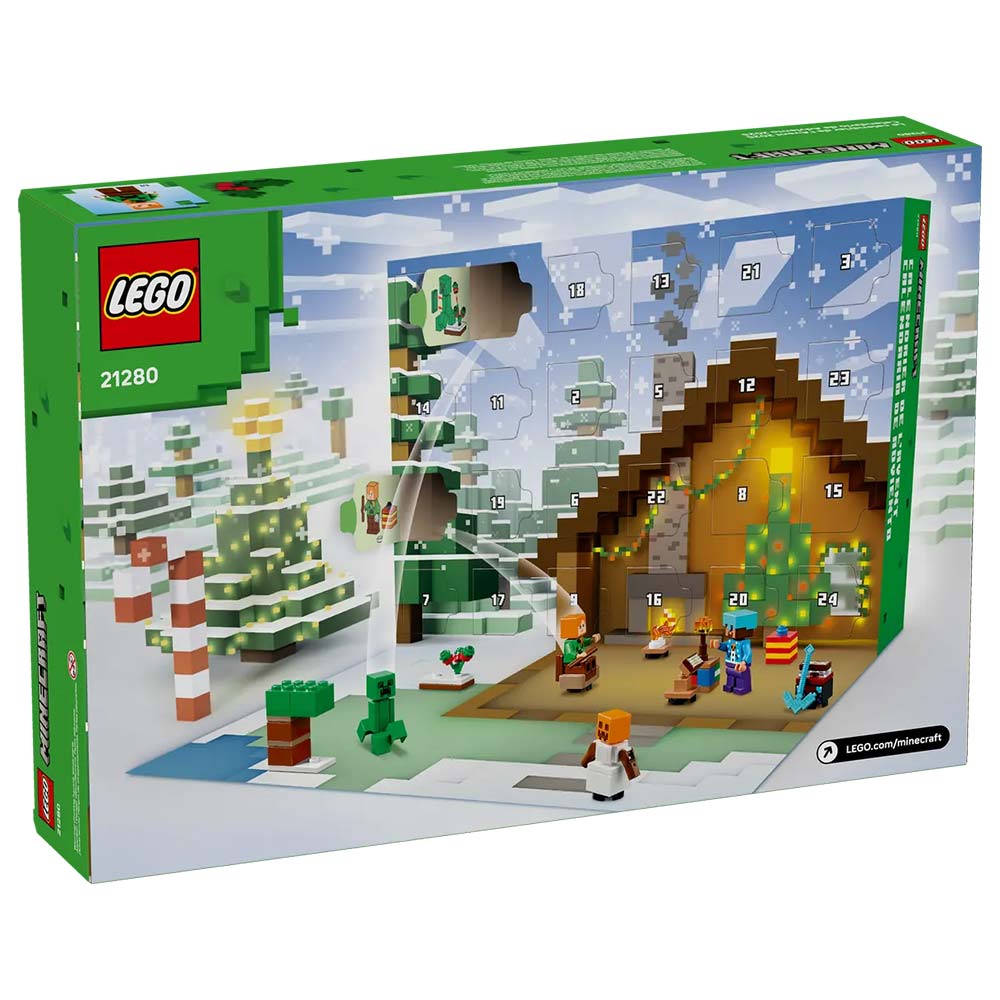 Minecraft® - LEGO® Advent Calendar -21280 - Toys and Collectibles - EB ...