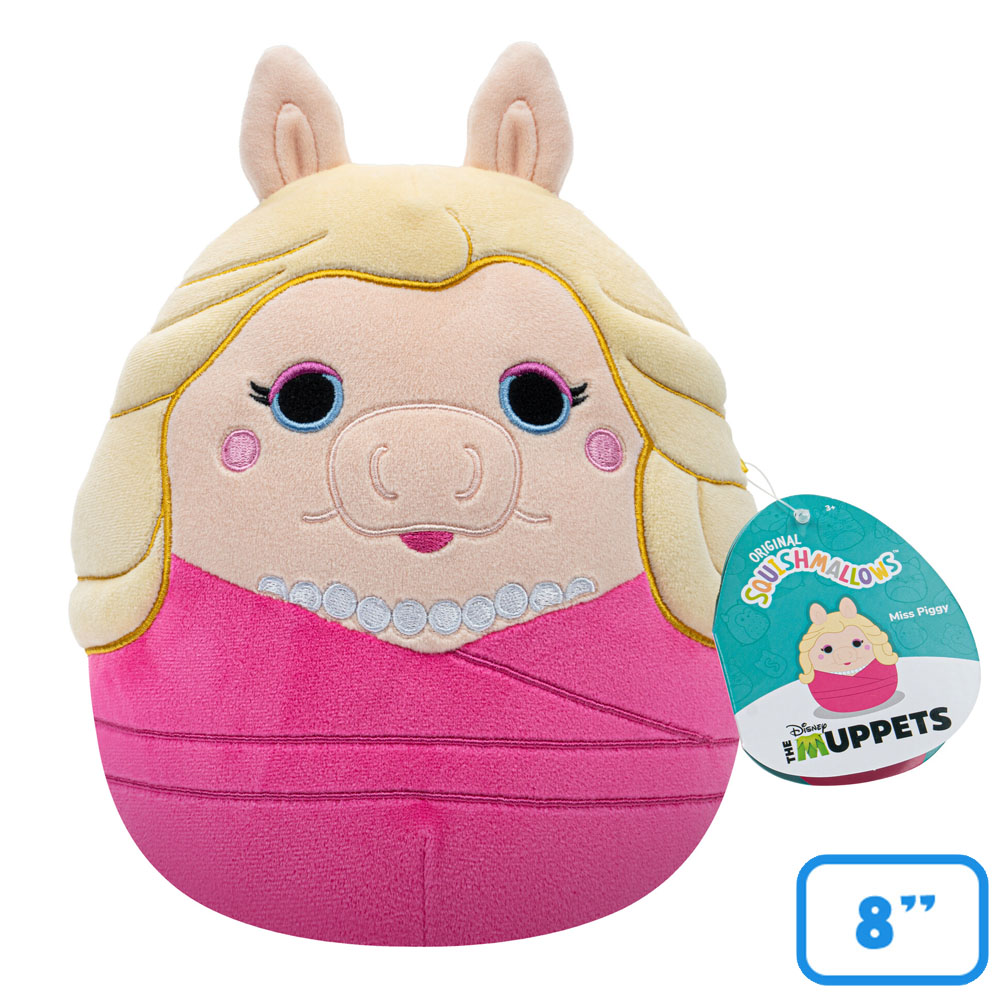 The Muppets - Miss Piggy Squishmallow 8" Plush - Toys and Collectibles ...