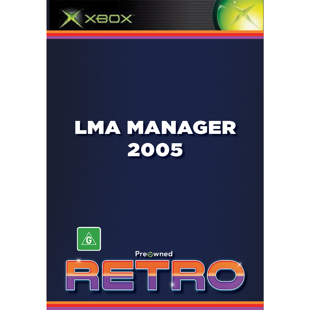 LMA Manager 2005 (preowned) - Xbox - EB Games Australia