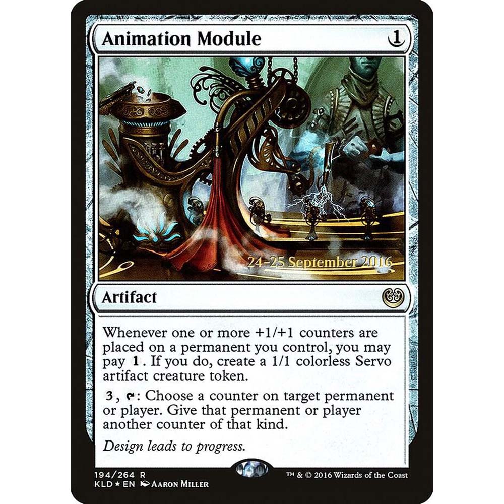 Magic: The Gathering - TCG - Prerelease Cards - Animation Module 194 ...