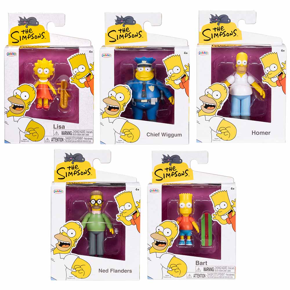 The Simpsons - Wave 3 2" Figures (Assorted) - Toys and Collectibles ...