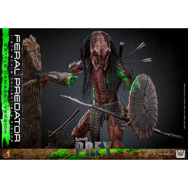 Prey - Feral Predator (Battle Damaged Version) Action Figure - Toys ...