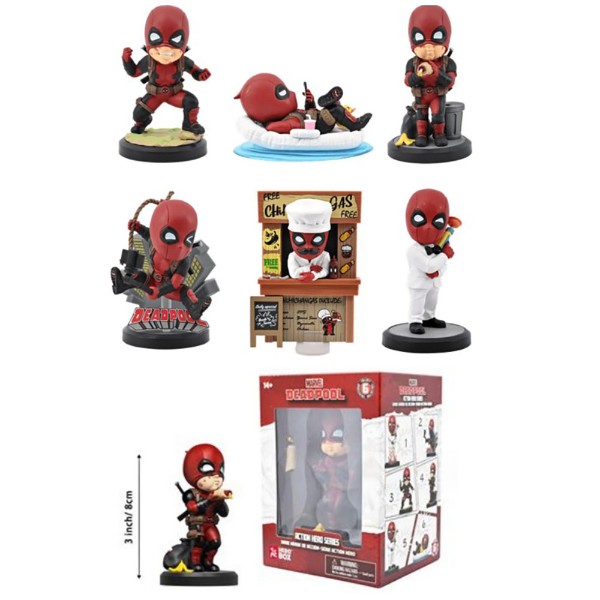 Deadpool Hero Box Classic Series Blind Box (Blind Box) - Toys and ...