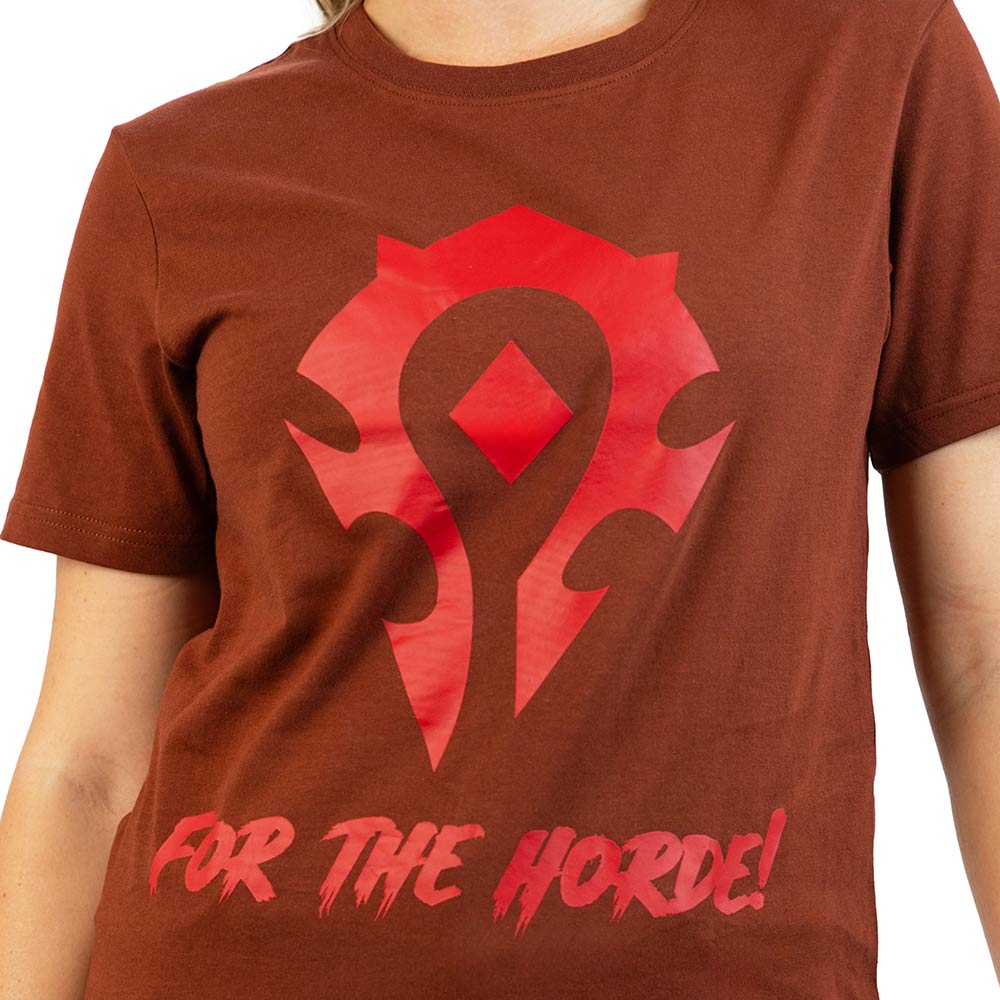 World of Warcraft - For The Horde! T-Shirt - Clothing - EB Games Australia