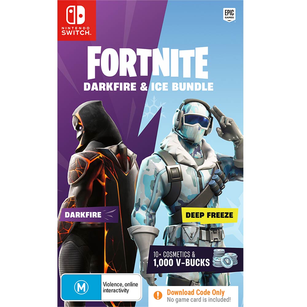 Fortnite Darkfire & Ice Bundle (Code-In-A-Box) - Nintendo Switch - EB ...